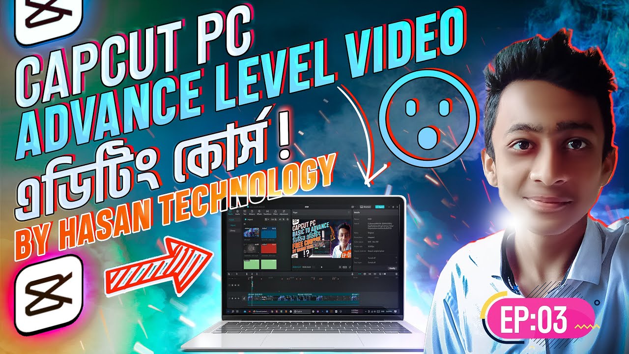 CapCut PC Free Basic To Advance Video Editing Course|Ep:3|Video Editing ...