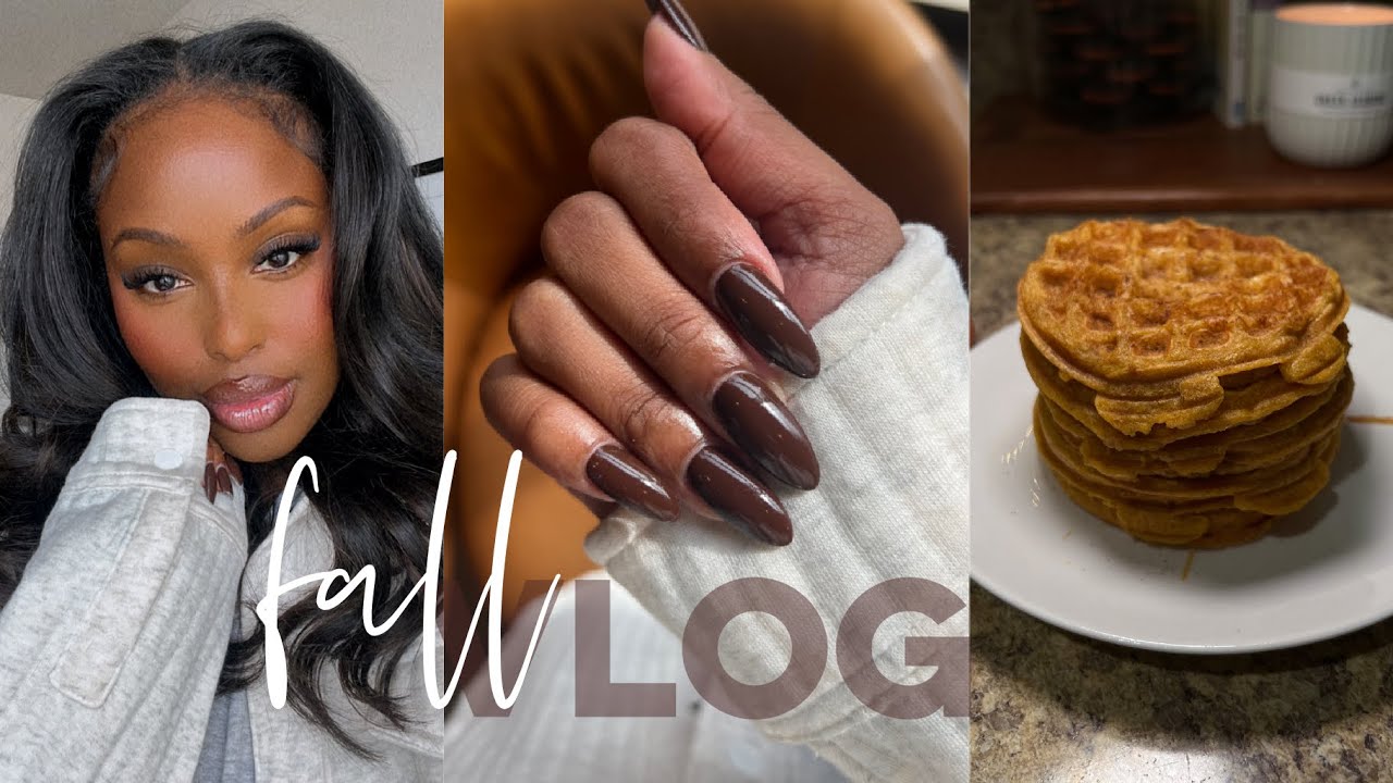 FALL VLOG | special delivery ♡ mom life, building confidence, new nails ...