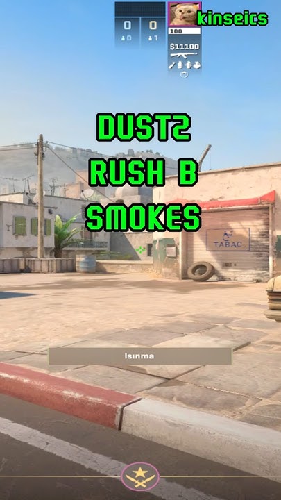DUST2 RUSH B SMOKES 🔥 - YouTube