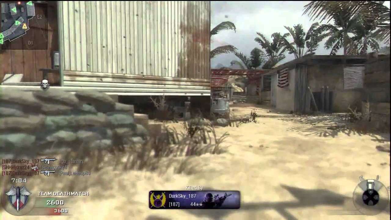 Call of Duty: Black Ops Firing Range 25-16 TDM Shotgun HS10 Dual Wield ...