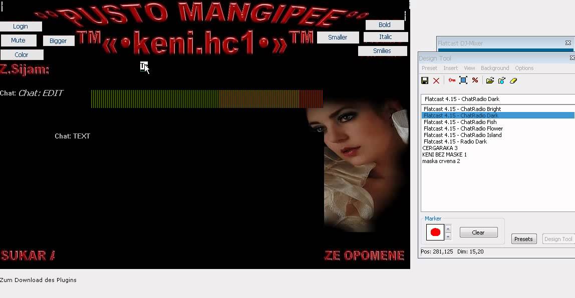 FLATCAST KAKO SE STAVLA MASKA NA RADIO 2011 - YouTube