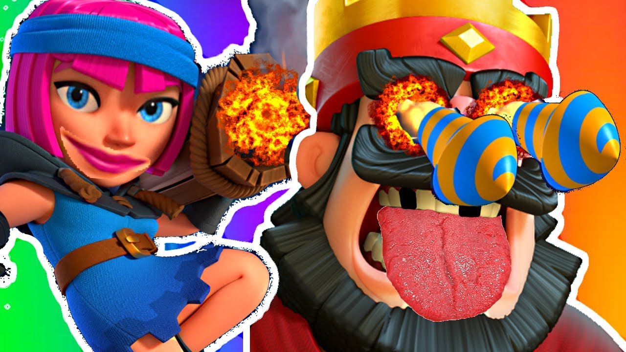 UNCRACKABLE new FIRECRACKER Deck in Clash Royale! - YouTube