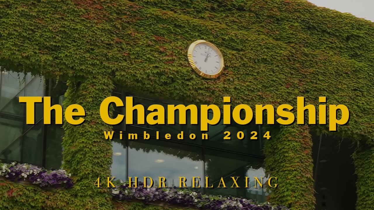 The Championship: Wimbledon 2024 | 4K Cinematic Sony FX30 - YouTube