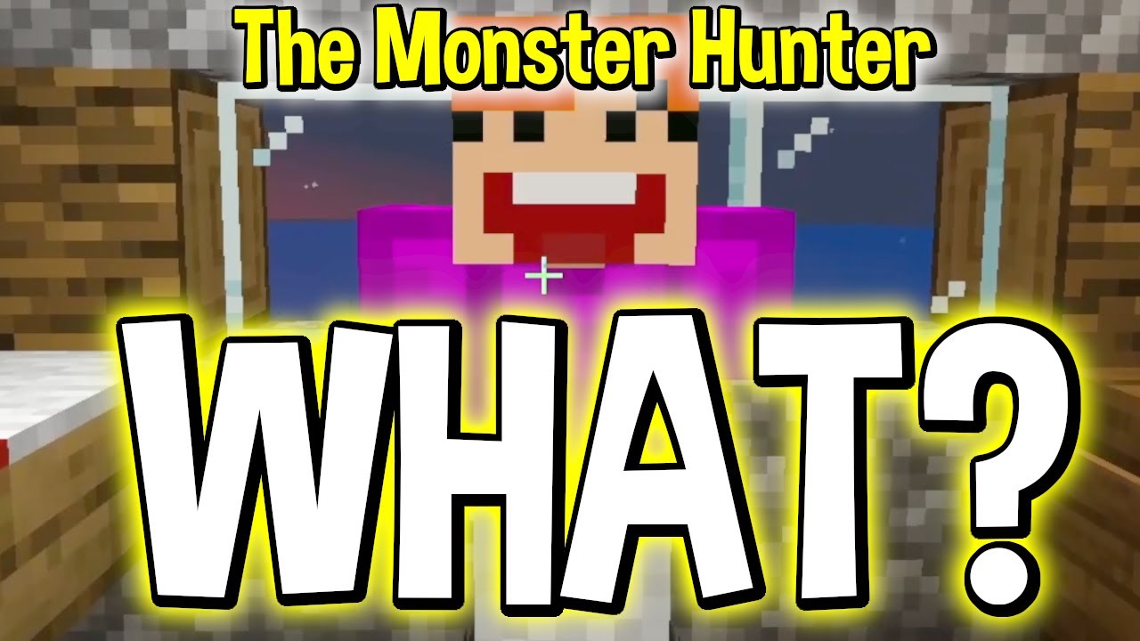 THE MONSTER HUNTER (Minecraft Adventure Map) - CrazeLarious - YouTube
