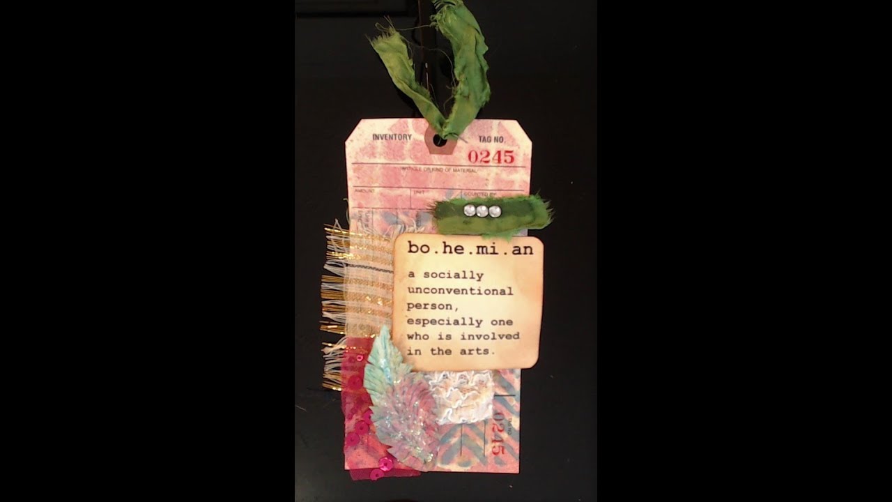 Bohemian Tag Tutorial - YouTube