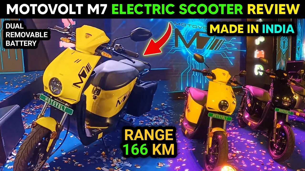Latest Electric Scooter in India | Motovolt M7 Electric Scooter ...