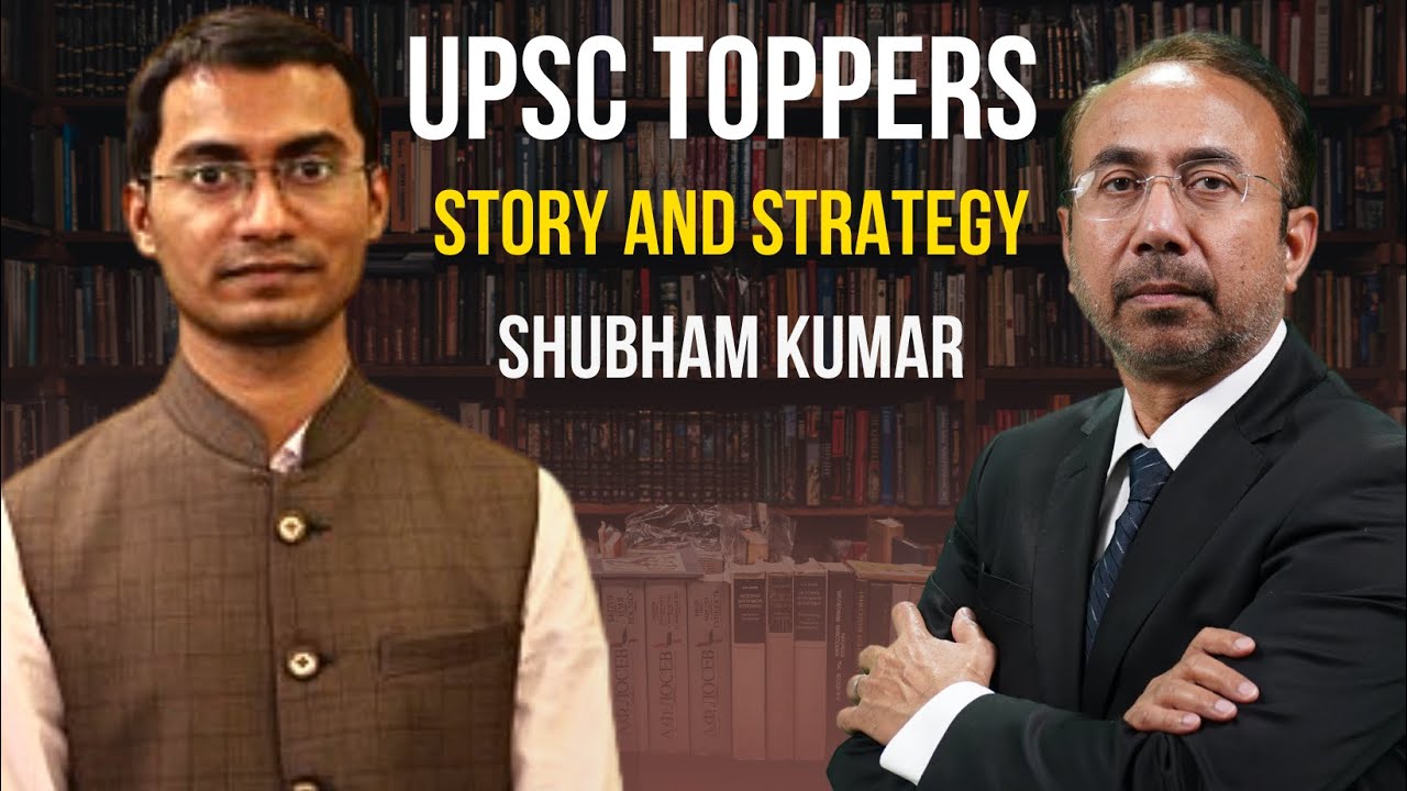 How I Got AIR-1 in UPSC CSE-2020 | IAS Shubham Kumar | Dr Khan With ...