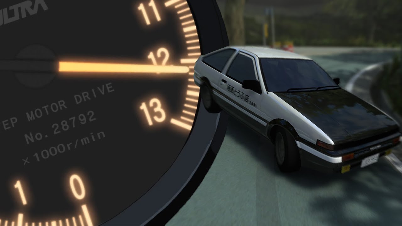 Tsubaki Line Specialist in AE86 || Initial Unity - YouTube