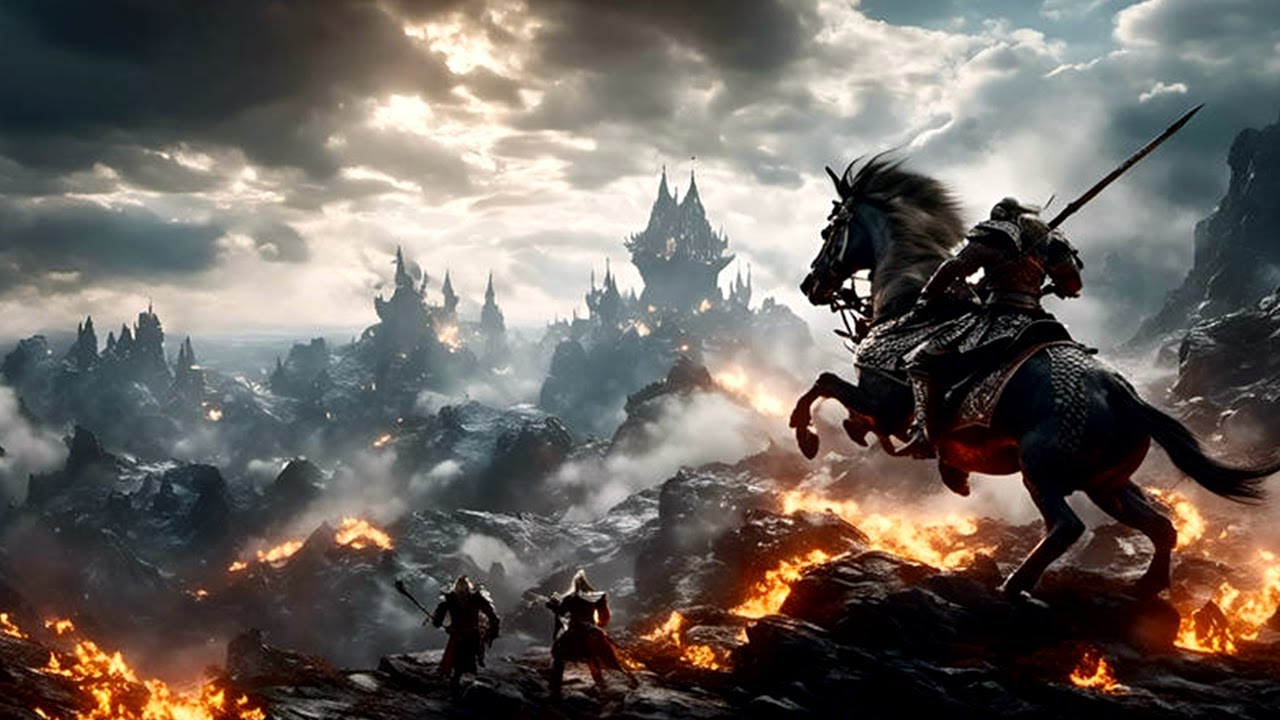 Heros Dramatic Battle Music #softsongs #visualizer #dramaticsong # ...