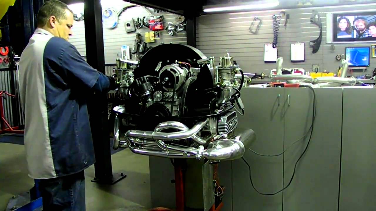 Christians 2332 POWERHAUS VW Engine with FK42 Camshaft - YouTube