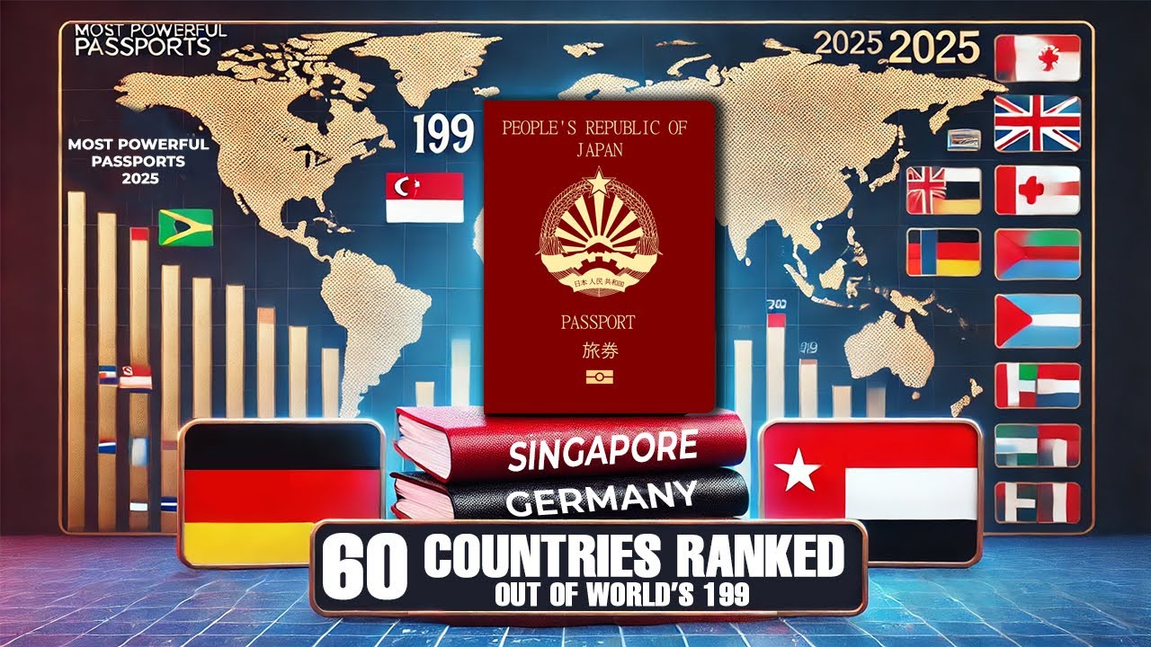 2025 World’s Most Powerful Passports | Global Passport Ranking 🌍🛂 | Top ...