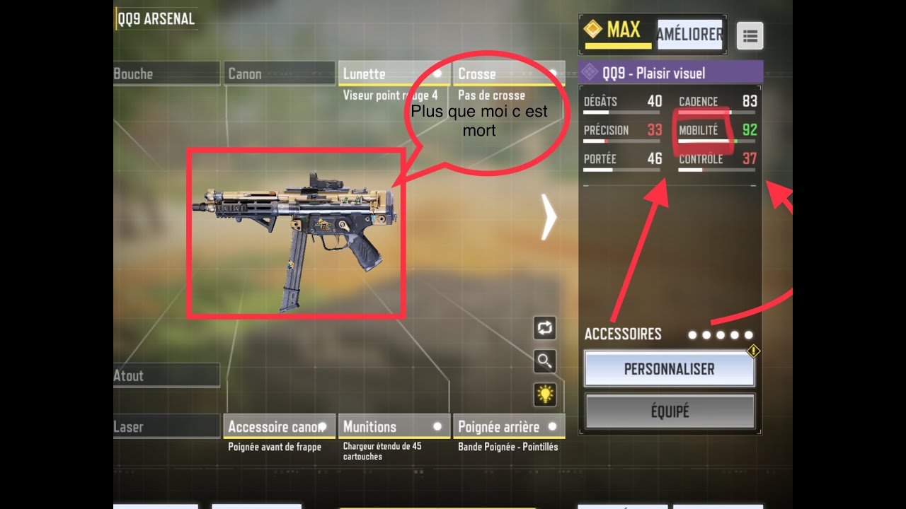 QQ9 L ARME LA PLUS RAPIDE EN VISÉE 🔥Call of Duty🔥CODm - YouTube