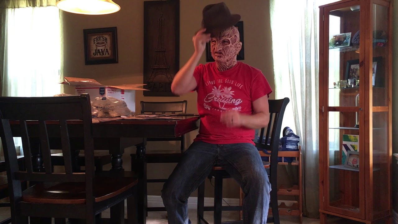 Unboxing my WFX Silicone Freddy Kruger mask - YouTube