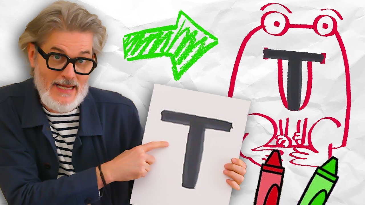 Let's Doodle The Letter T | Drawing Videos for Kids | Mo Willems ...