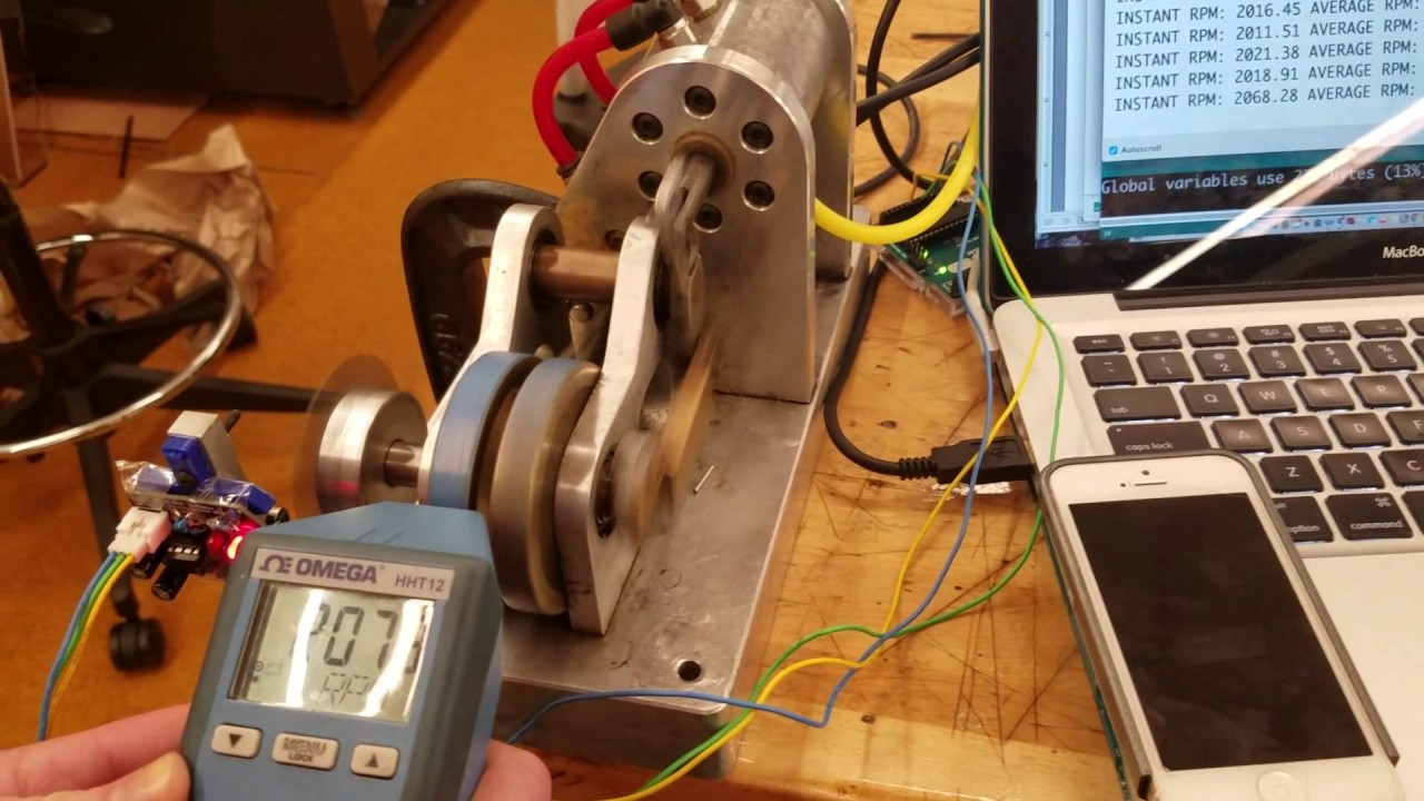 Rowan University: Tachometer Project - YouTube