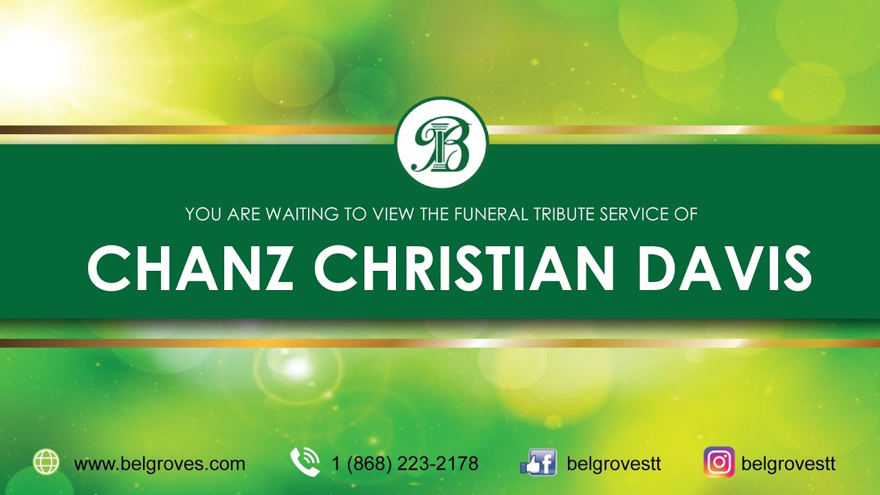 Chanz Christian Davis Tribute Service - YouTube