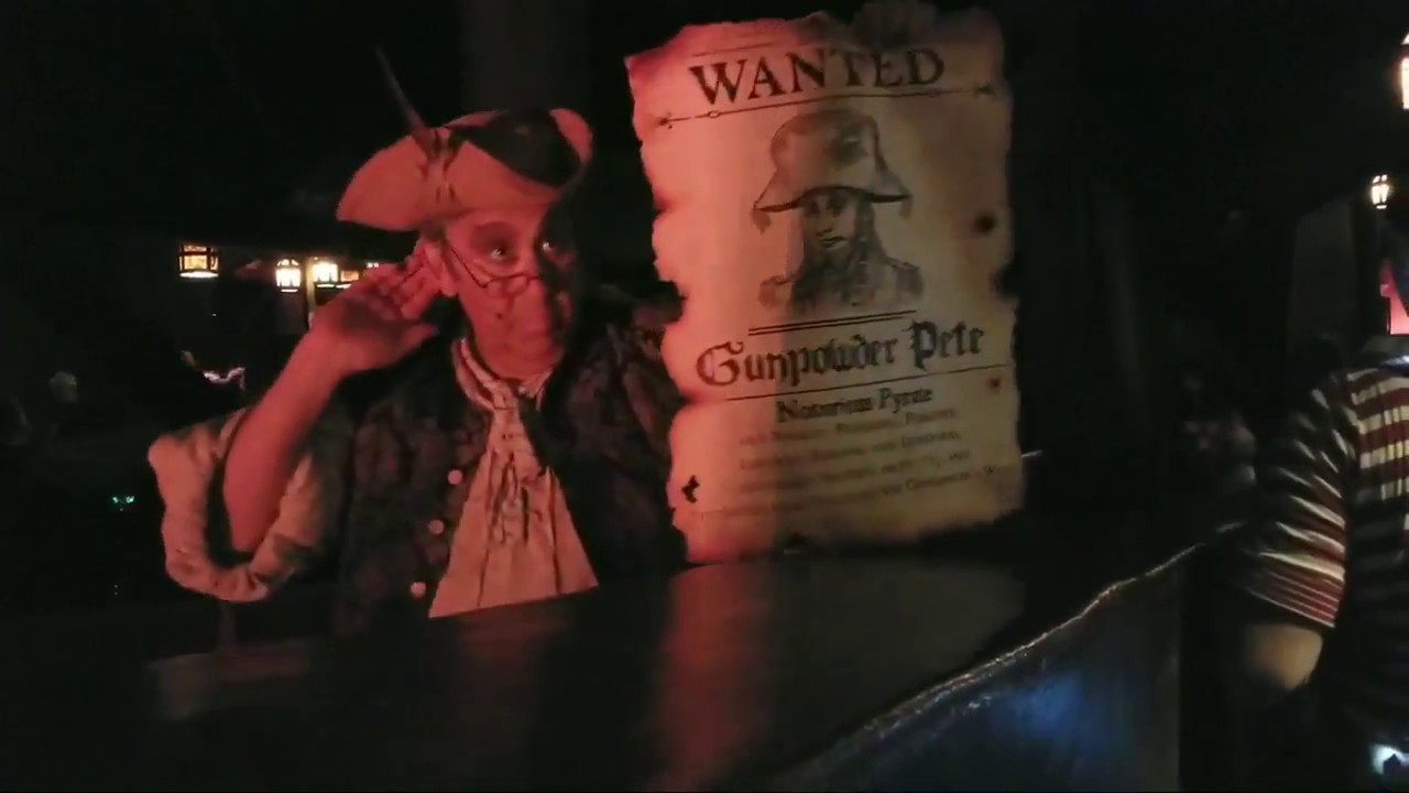 Disney Pirates of the Caribbean during MNSSHP Live Pirates Sep 9 - YouTube