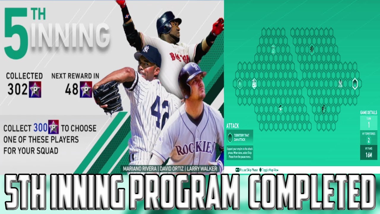 5TH INNING PROGRAM COMPLETED - CONQUEST HIDDEN PACK LOCATIONS!! MLB The ...