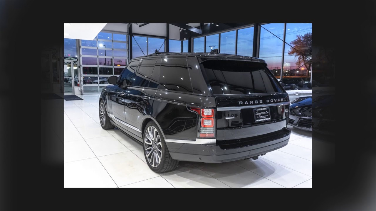 2017 Land Rover Range Rover Autobiography Supercharged - YouTube