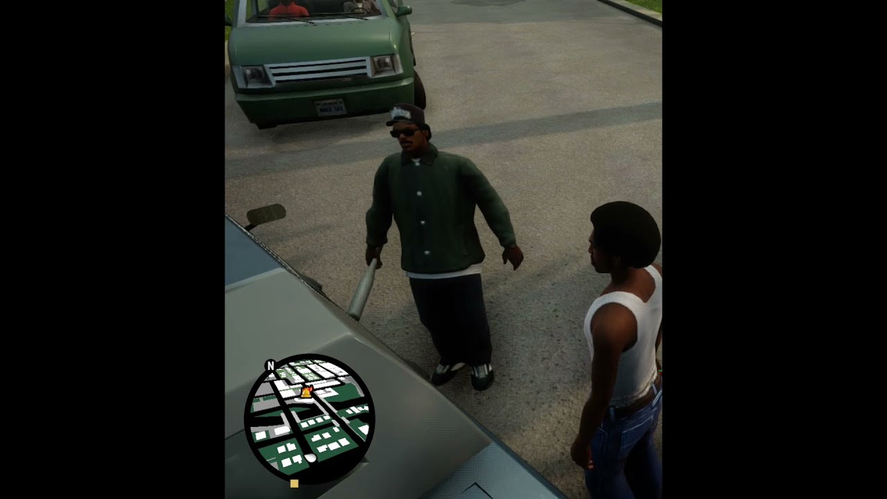 Ryder's Pose in GTA San Andreas Definitive Edition - YouTube