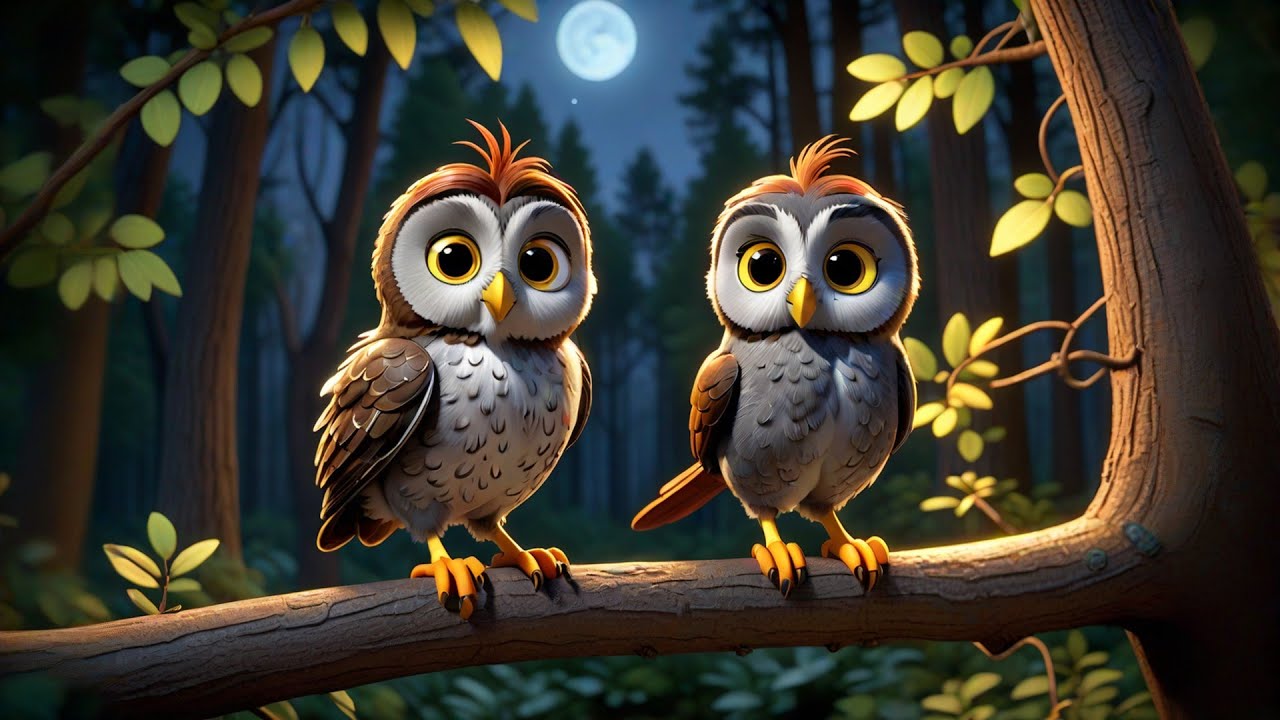 Three Little Owls Learn Left and Right | Educational Song for Kids ...