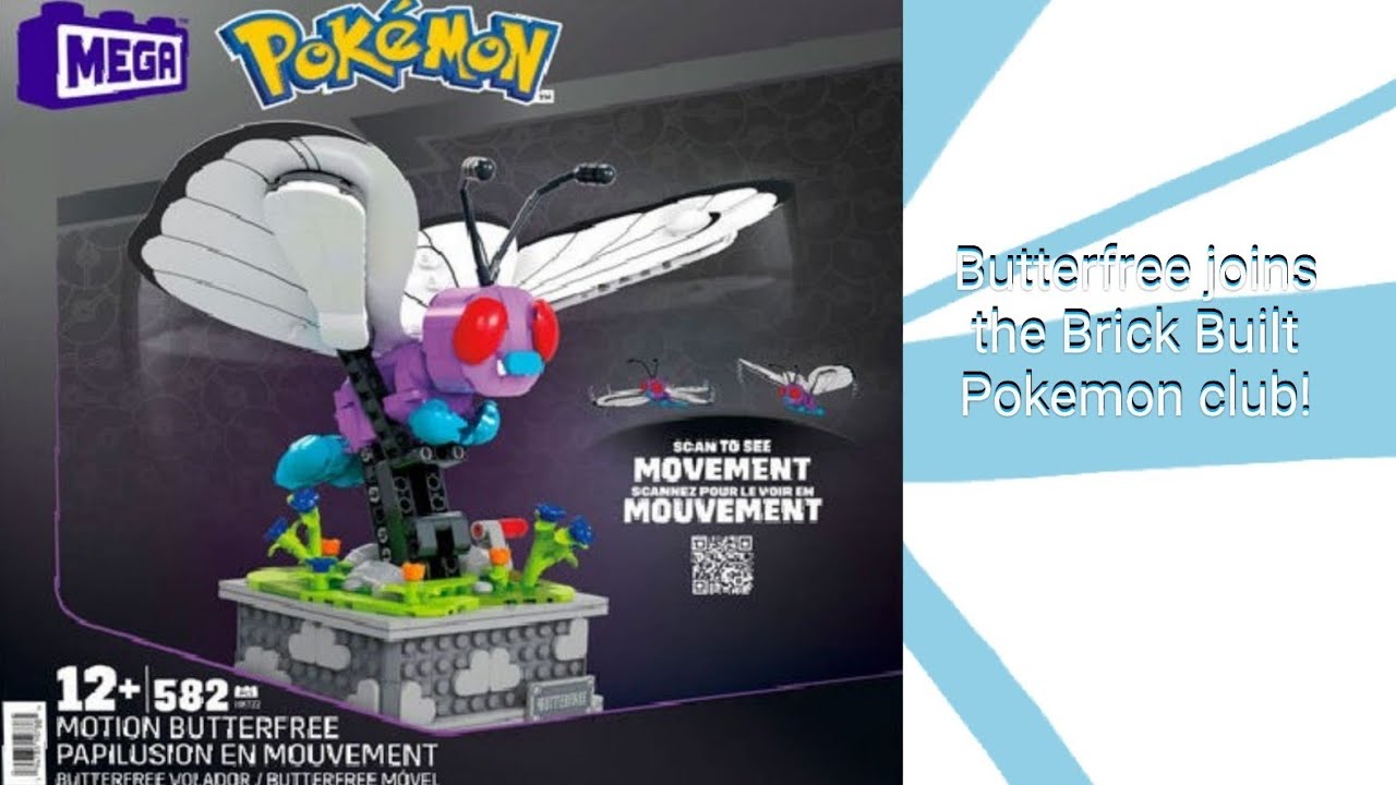 Let's take a look at Motion Butterfree, a Pokemon set by Mega! (Still ...