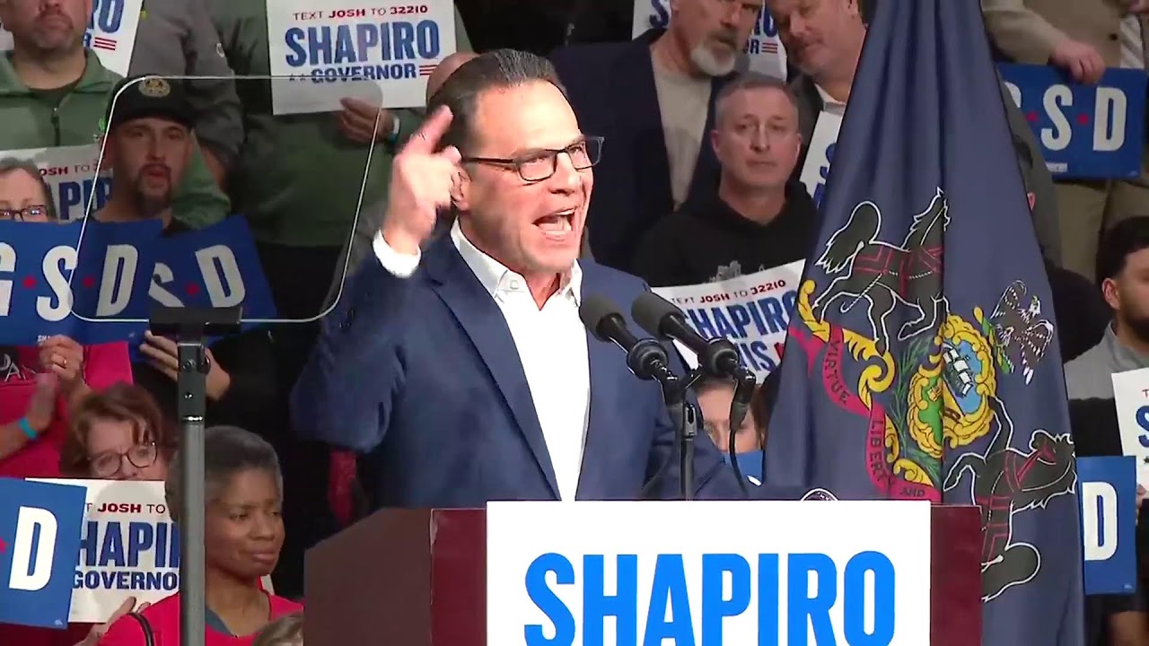 Governor Shapiro speaks live in Philadelphia, launching his reelection ...