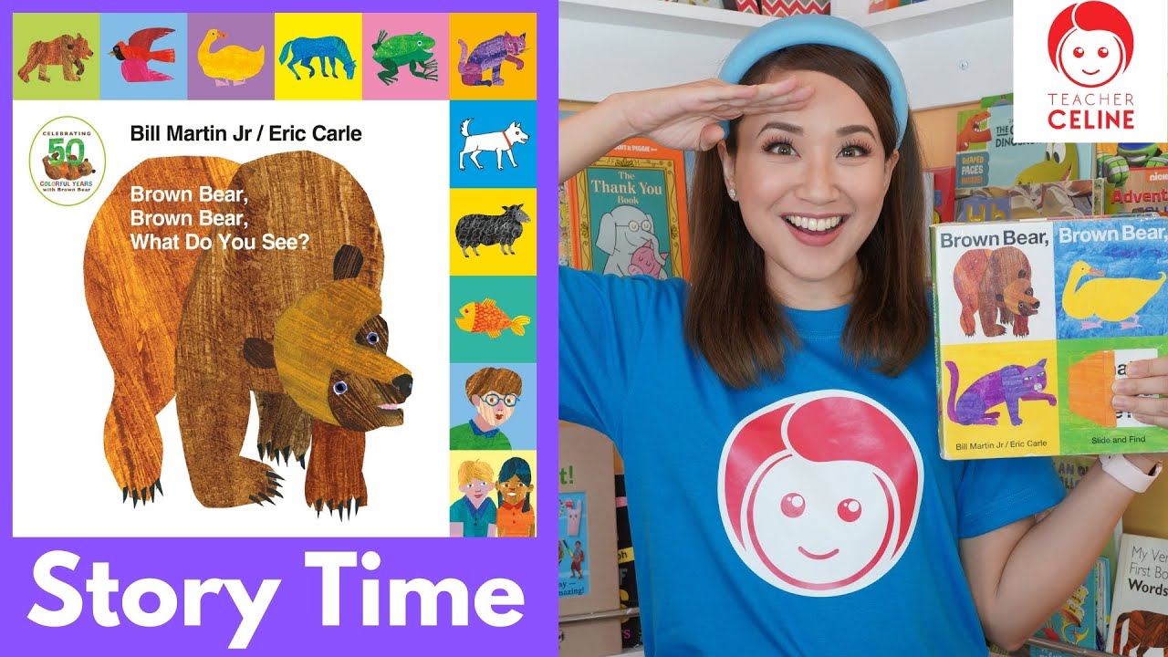 Brown Bear, Brown Bear, What Do you See? | Storytelling for Kids | 故事书 ...