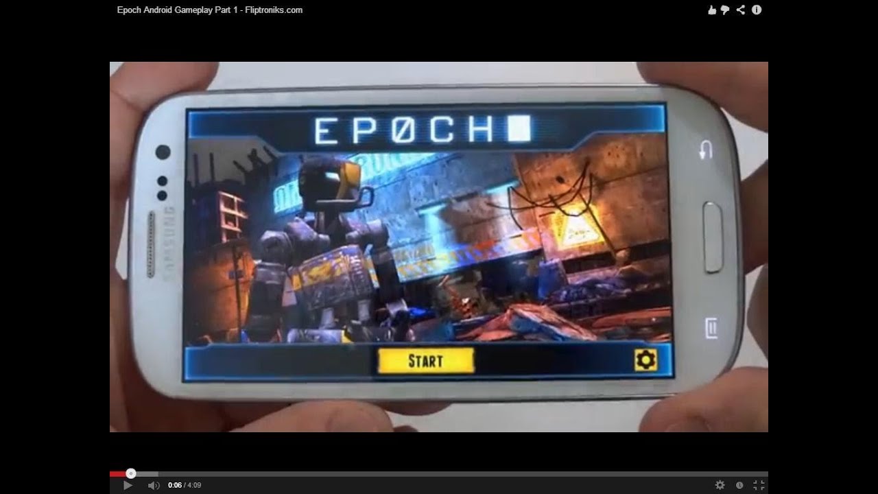 Epoch Android Gameplay Part 1 - Fliptroniks.com - YouTube