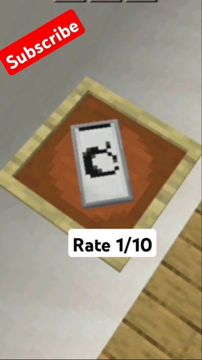 How to make iphone in minecraft short# 🍎 - YouTube