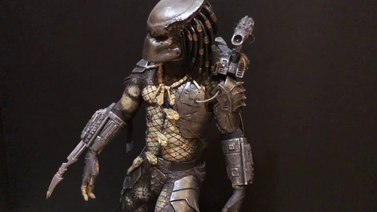 Predator P1 Statue resin kit sculpted by Narin and painted by Joe ...