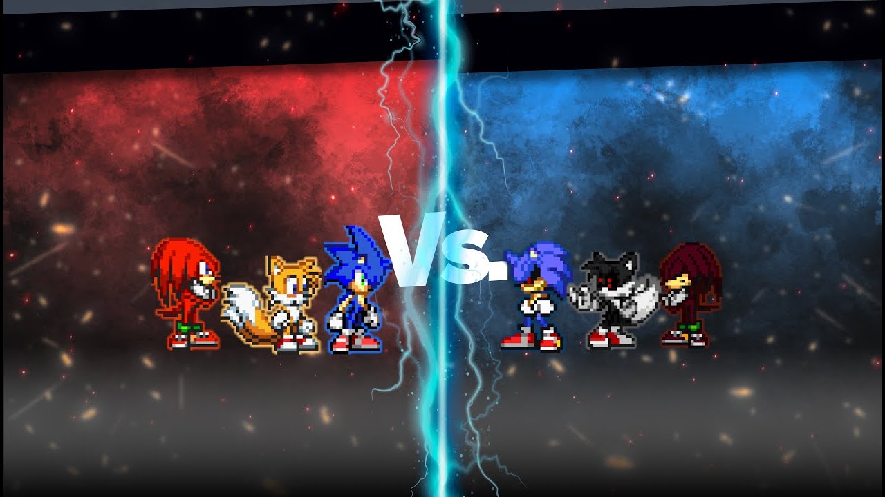 Mugen The Evil Awakens 2-Team Sonic Vs Team Exe - YouTube