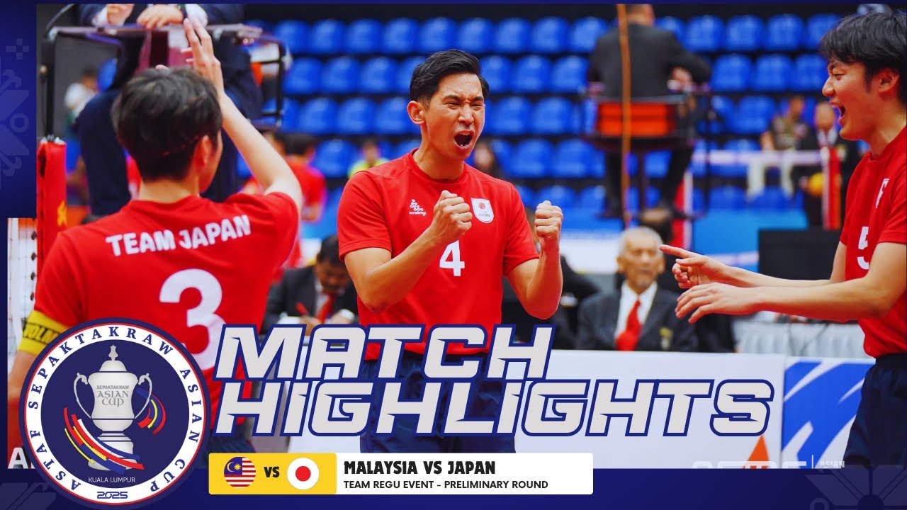 MALAYSIA VS JAPAN -Team Regu Event Preliminary Round | ASTAF ...