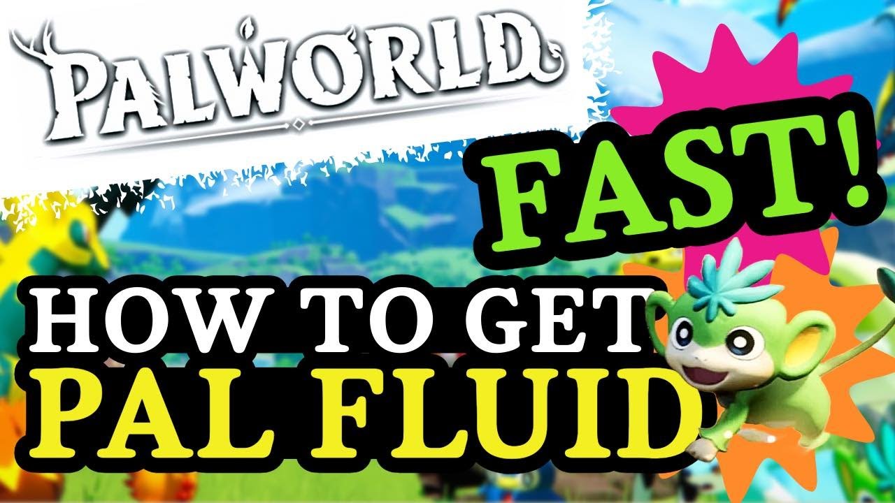 Palworld How to get Pal Fluid FAST - YouTube