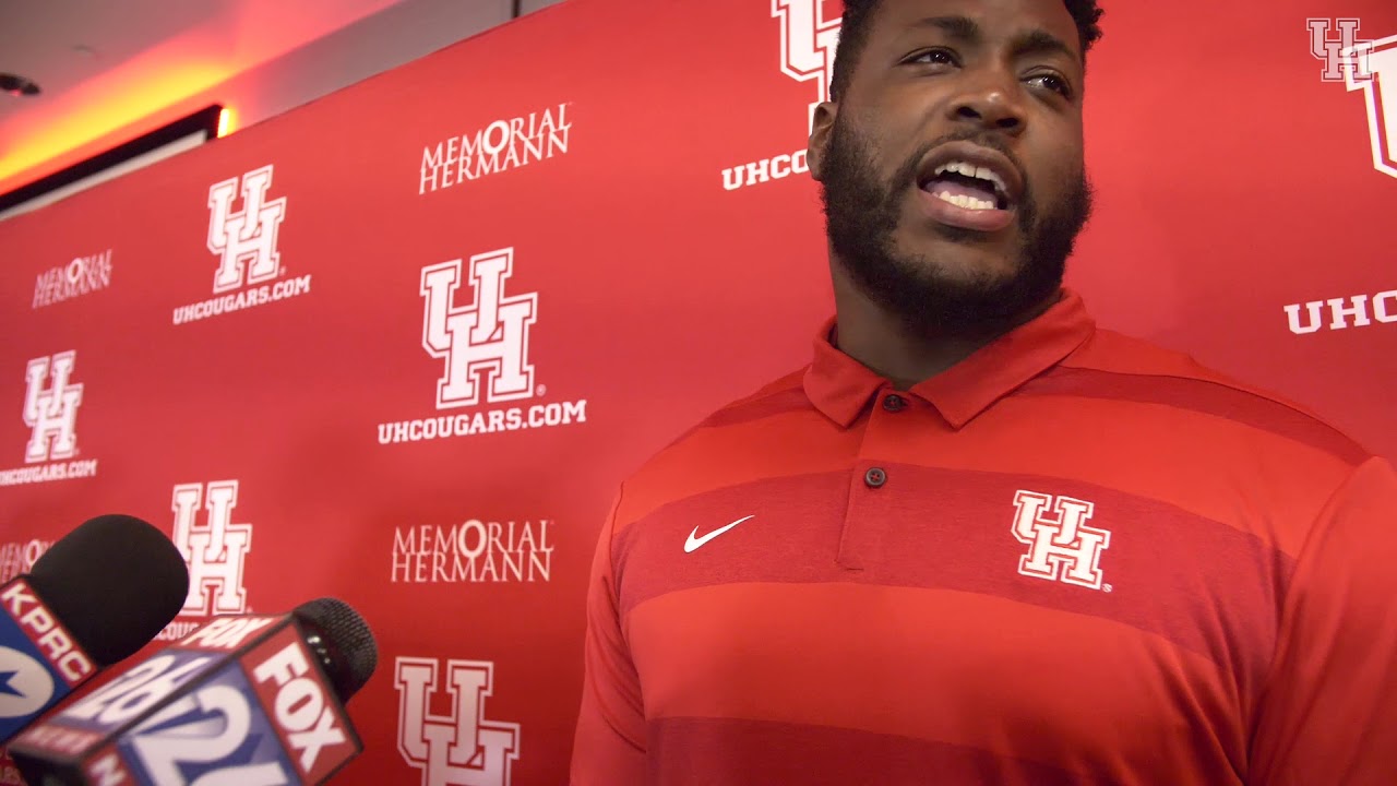 Houston Football: 2018 Media Day: Josh Jones - YouTube
