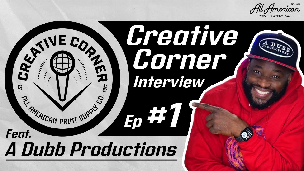 How to start a Printing business Ft. Allan Wade - Creative Corner ep. 1 ...