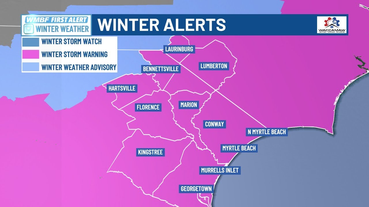 FIRST ALERT: Winter Storm Warning expanded to the entire area - YouTube
