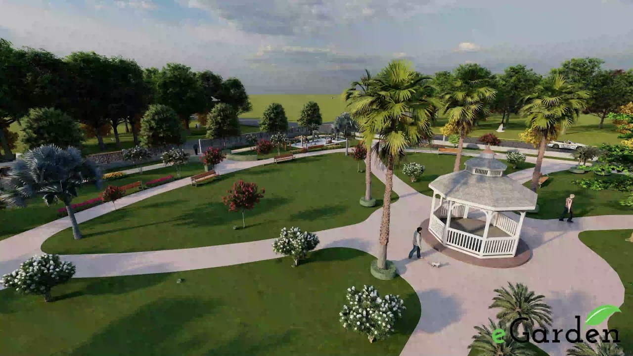 Landscape Design of Family Park for Housing Scheme... - YouTube