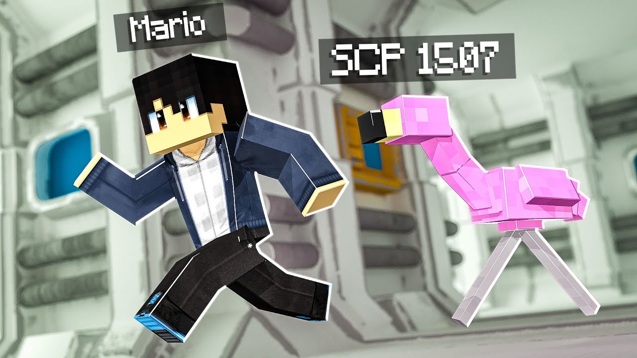Mario is HUNTED by SCP 1507!! | Minecraft SCP Roleplay - YouTube
