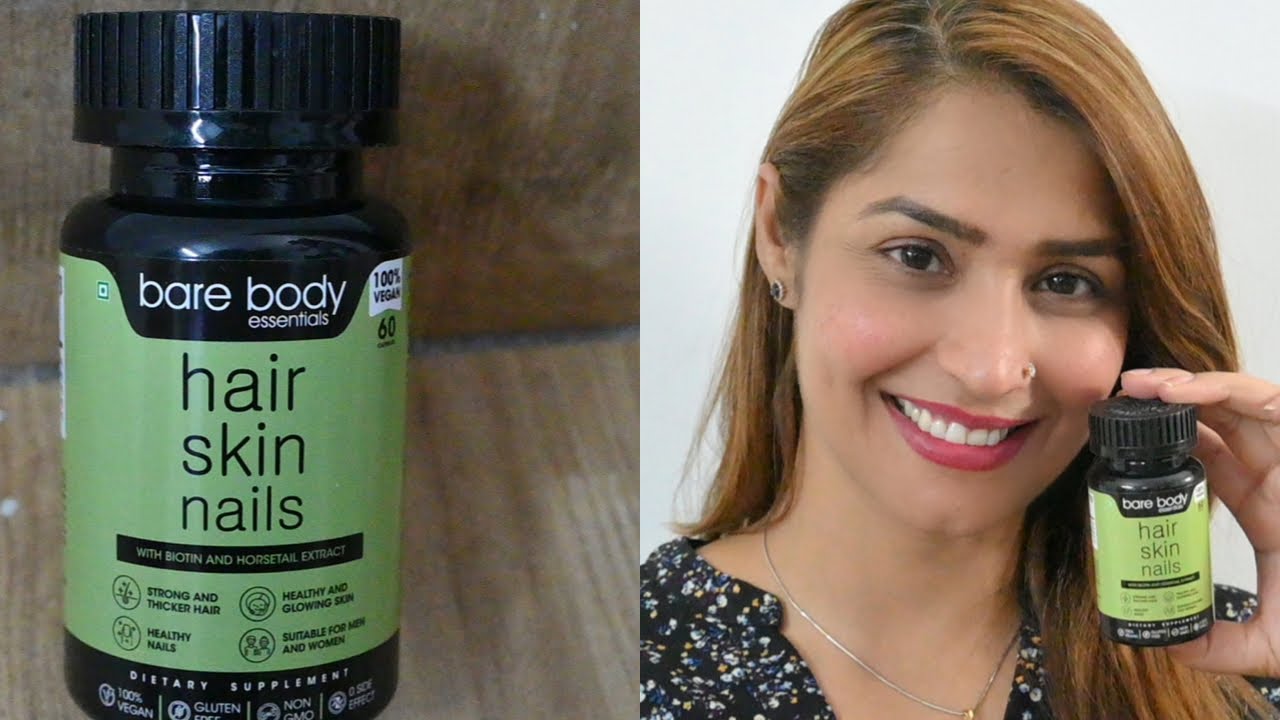 Beautiful skin, hair and nails capsules / 3-in-1 Nourishment with Bare ...