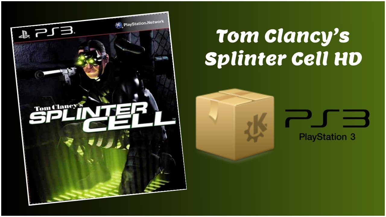 Tom Clancy's Splinter Cell HD PKG PS3 - YouTube