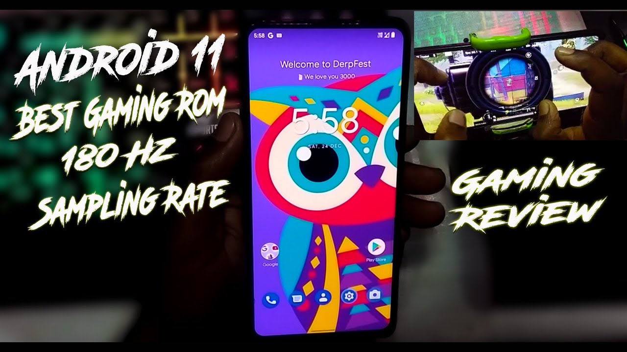 Best Gaming Rom For Redmi K20 Pro - Android 11 | 180 Hz Touch Sampling ...