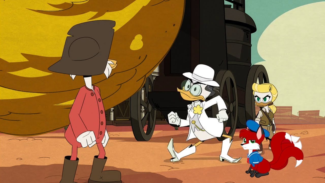 Fox-Review: The Outlaw Scrooge McDuck! (DuckTales s02e09) - Meet John D ...