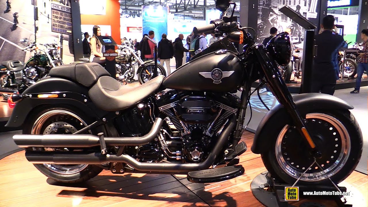2016 Harley Davidson Fat Boy S - Walkaround - Debut at 2015 EICMA Milan ...