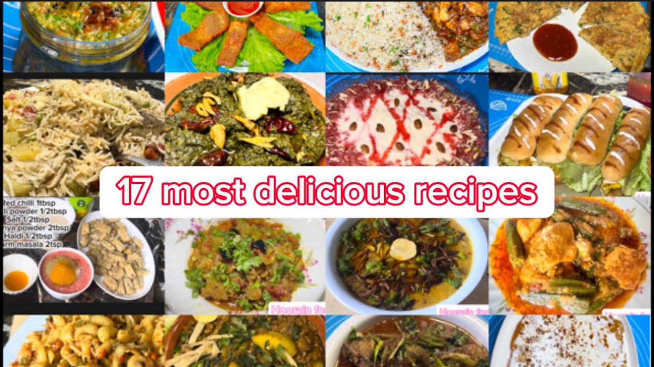 17 most delicious recipes |new recipes| by @Hoorainfoodvlogs-92 - YouTube