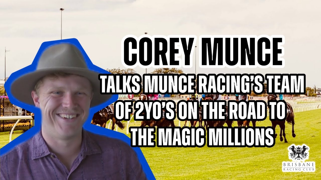 Corey Munce on their team of 2YO’s ahead of the Road to the Magic ...