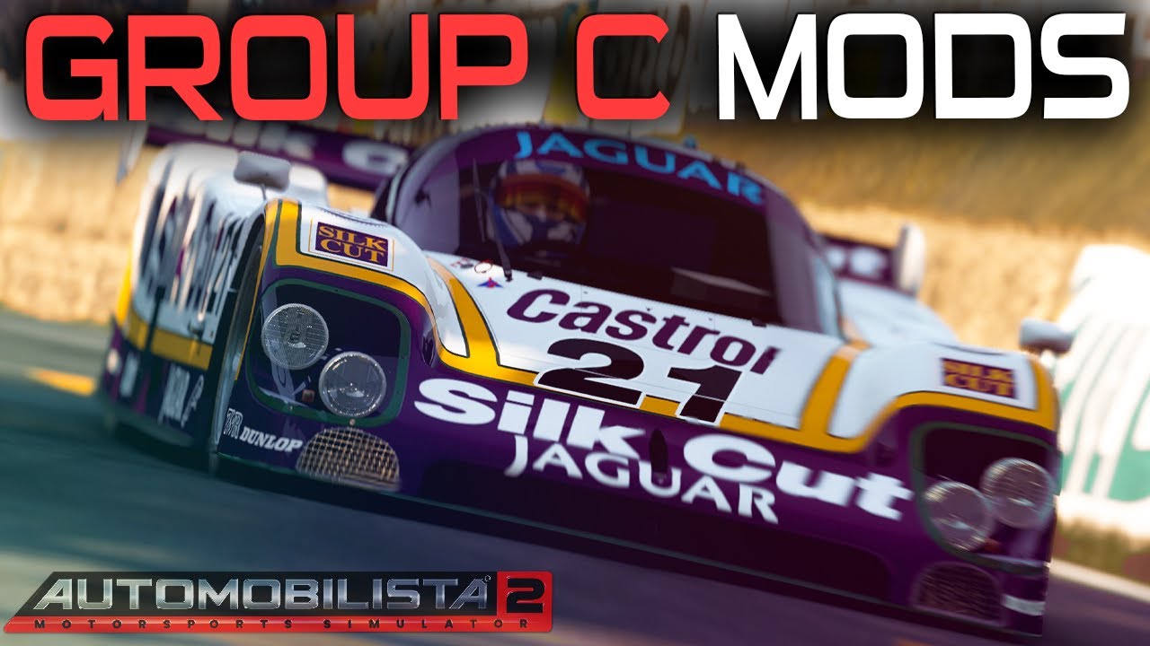 3 NEW Fantastic Group C cars + New Rouen Track in Automobilista 2 - YouTube