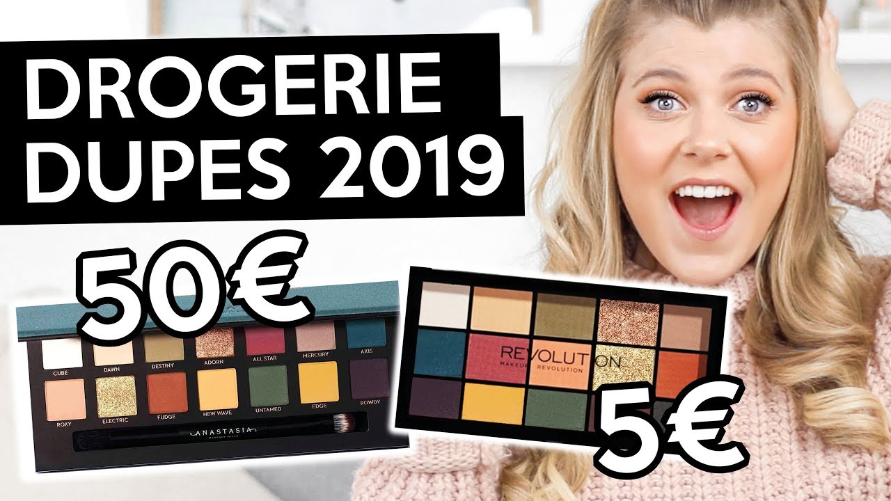 NEUE günstige DROGERIE DUPES zu HIGH END PRODUKTEN 2019 | Coco - YouTube