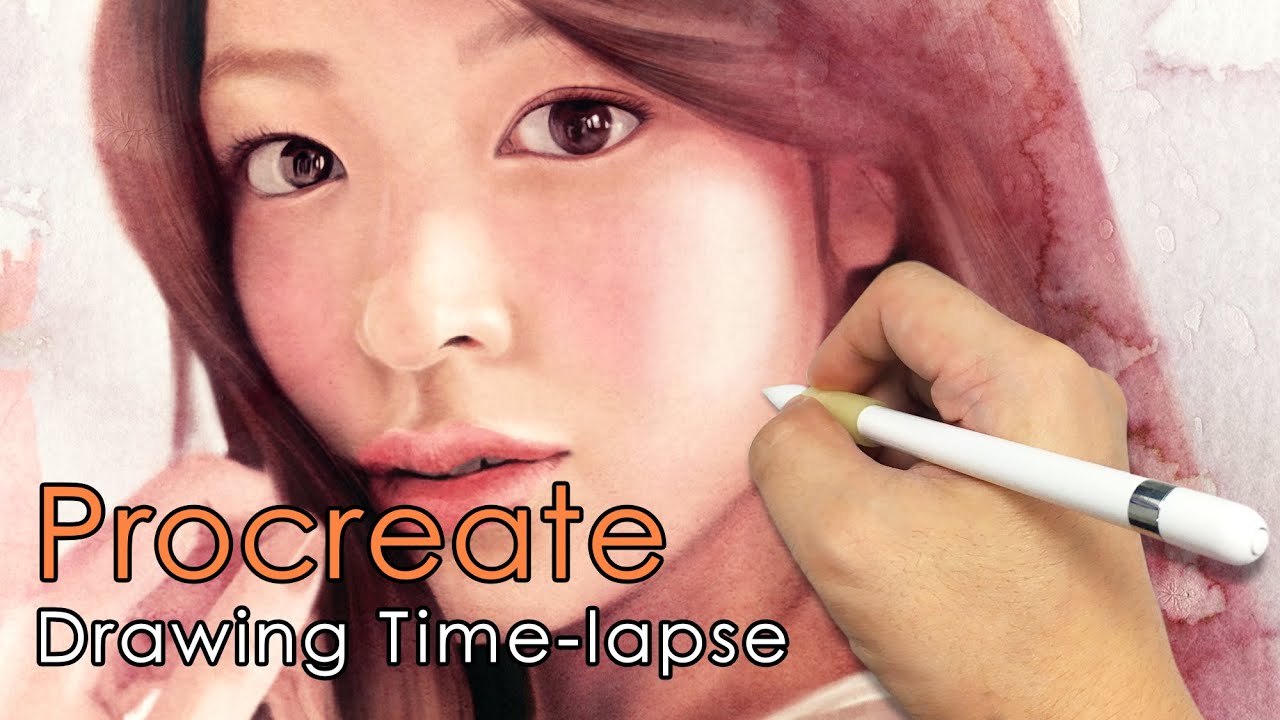 ipad pro Procreate drawing Time Lapse 5.aug.2016 - YouTube