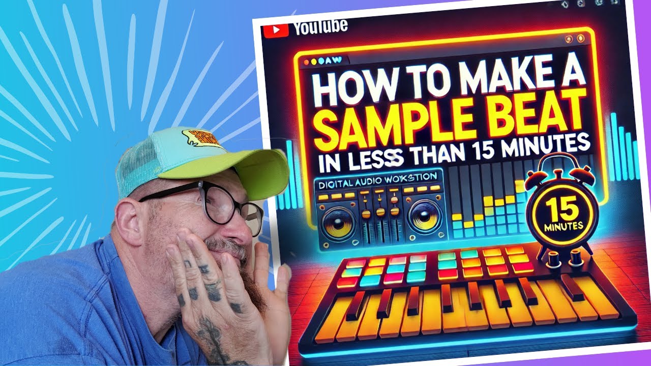 how to make a sample beat less than 15 min - YouTube